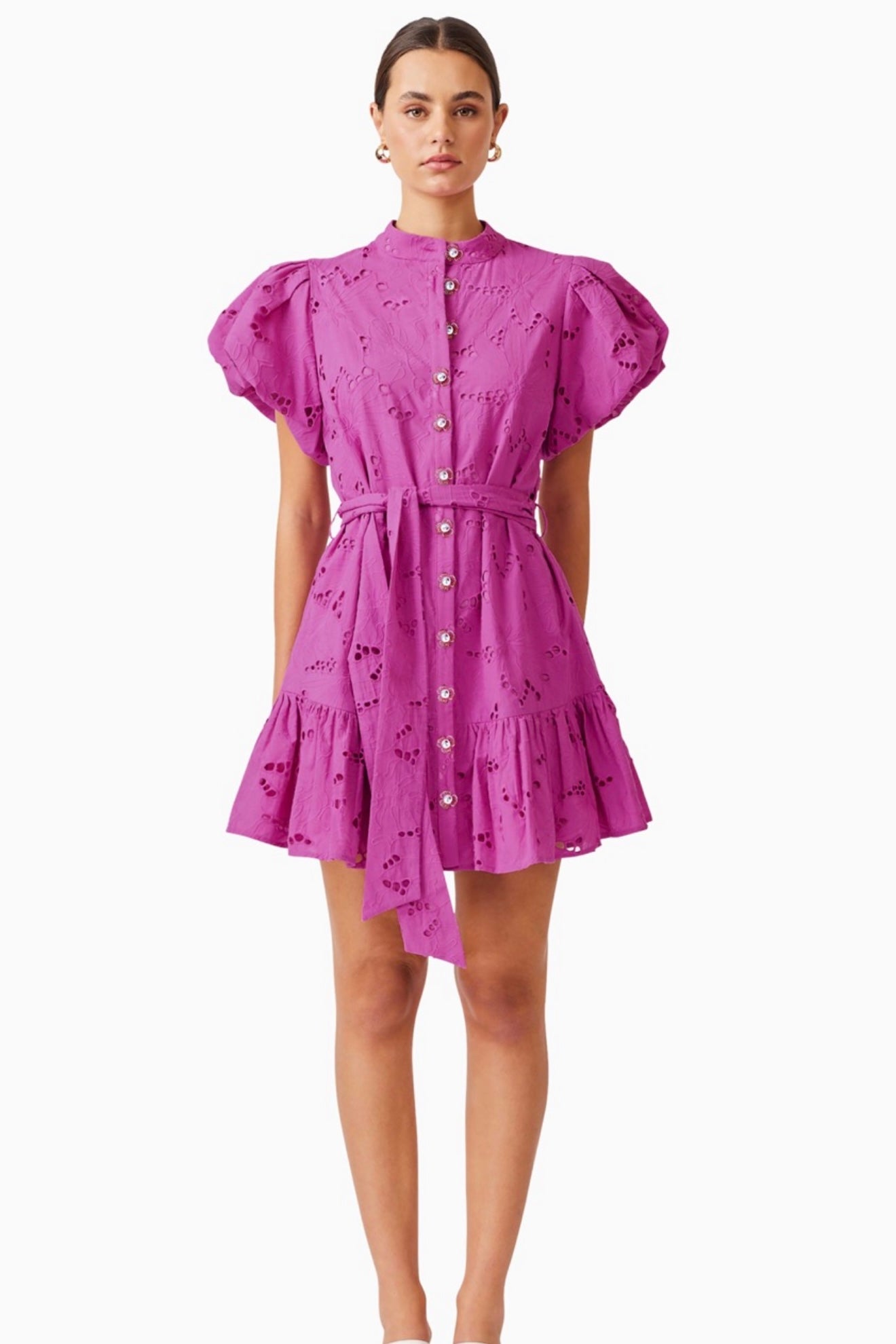 Drea Mini Dress Fuchsia